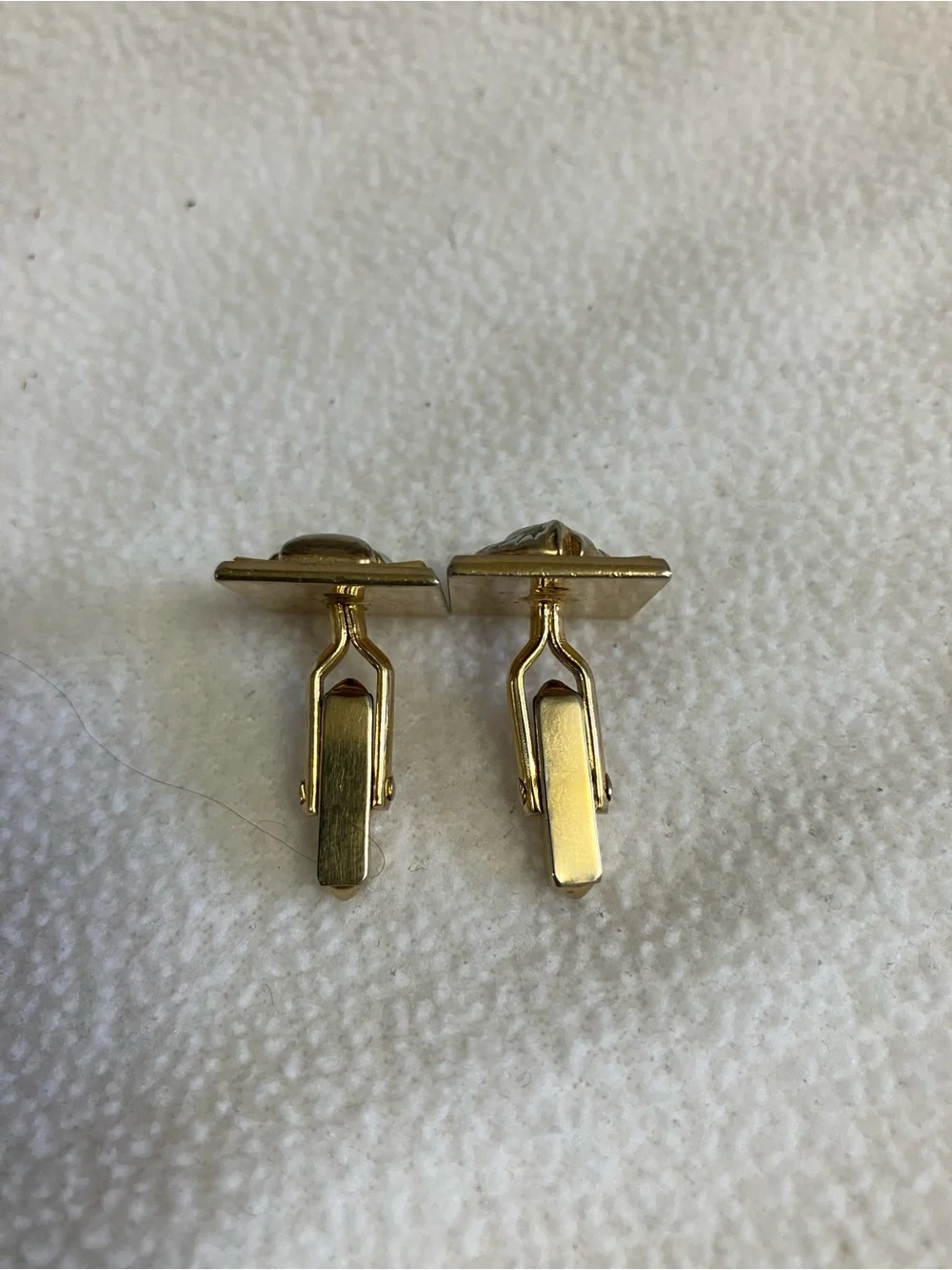 SWANK | Accessories | Vintage Swank Gold Tone And Cream Horsehead ...